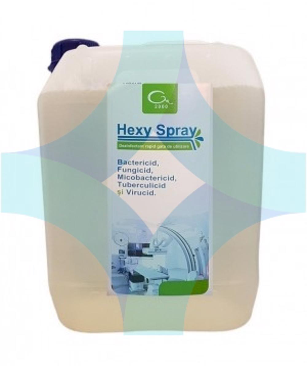 HEXY SPRAY - DEZINF RAPID SUPRAFETE 5L