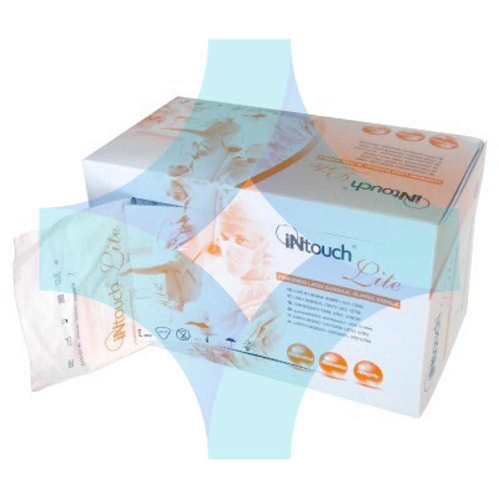 InTouch Lite - Manusi chirurgicale nr. 8 Pudrate